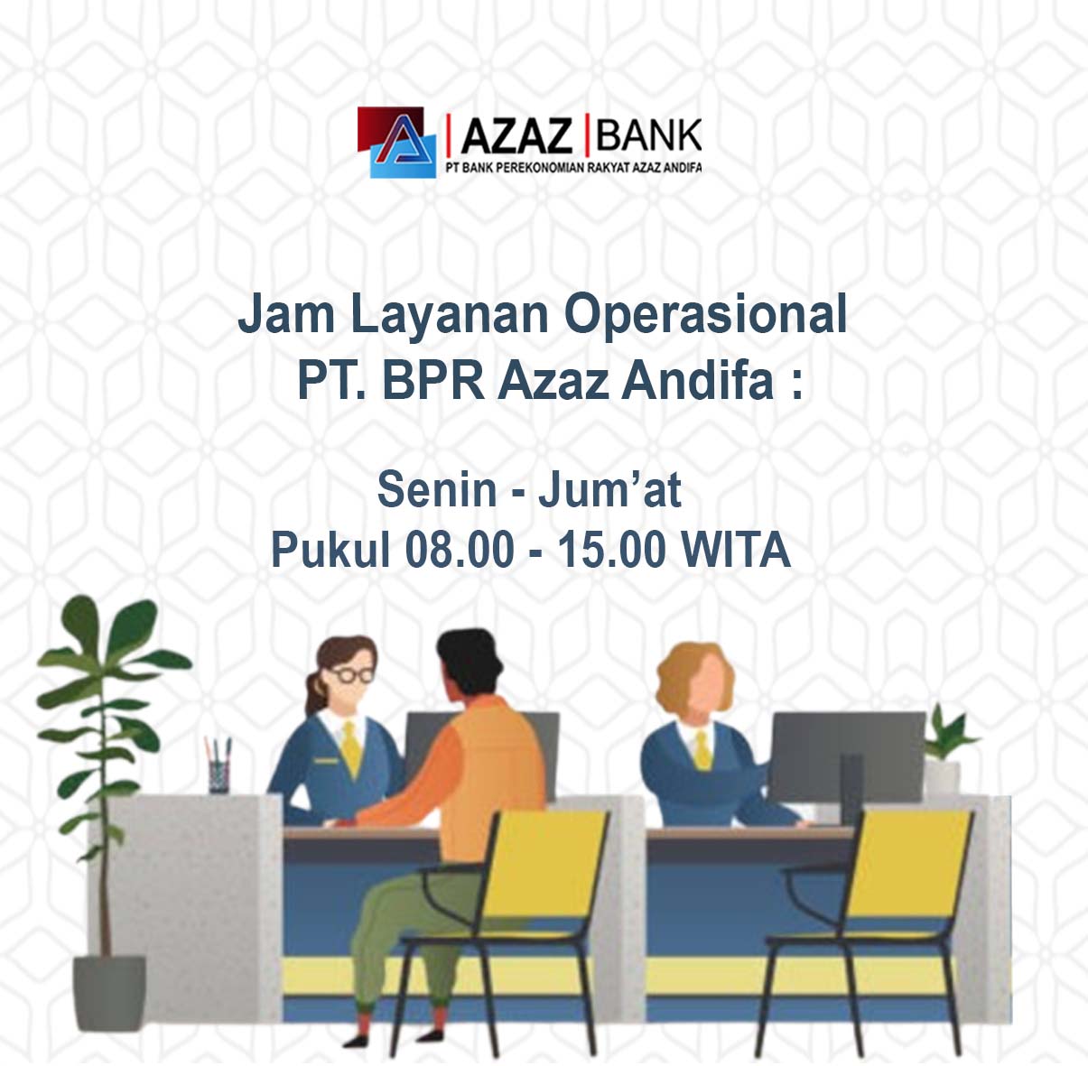 Jam Operasional - Azaz Bank
